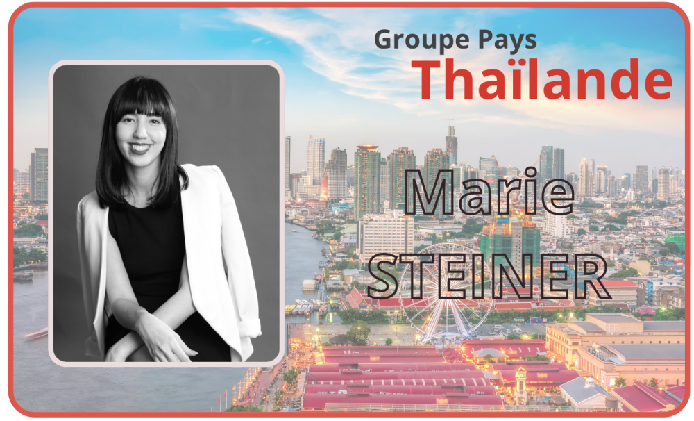 [Thaïlande] Marie STEINER (promo 2014, Lyon), nouvelle ambassadrice pays